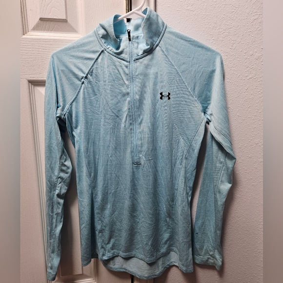 Under Armour | Tops | Light Blue Under Armour Pullover | Poshmark